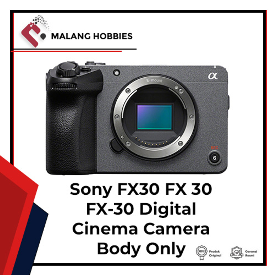 Sony FX30 FX 30 FX-30 Body Only | Sony FX30 Body Only Compact Cinema Line Camera Sony FX-30 RESMI