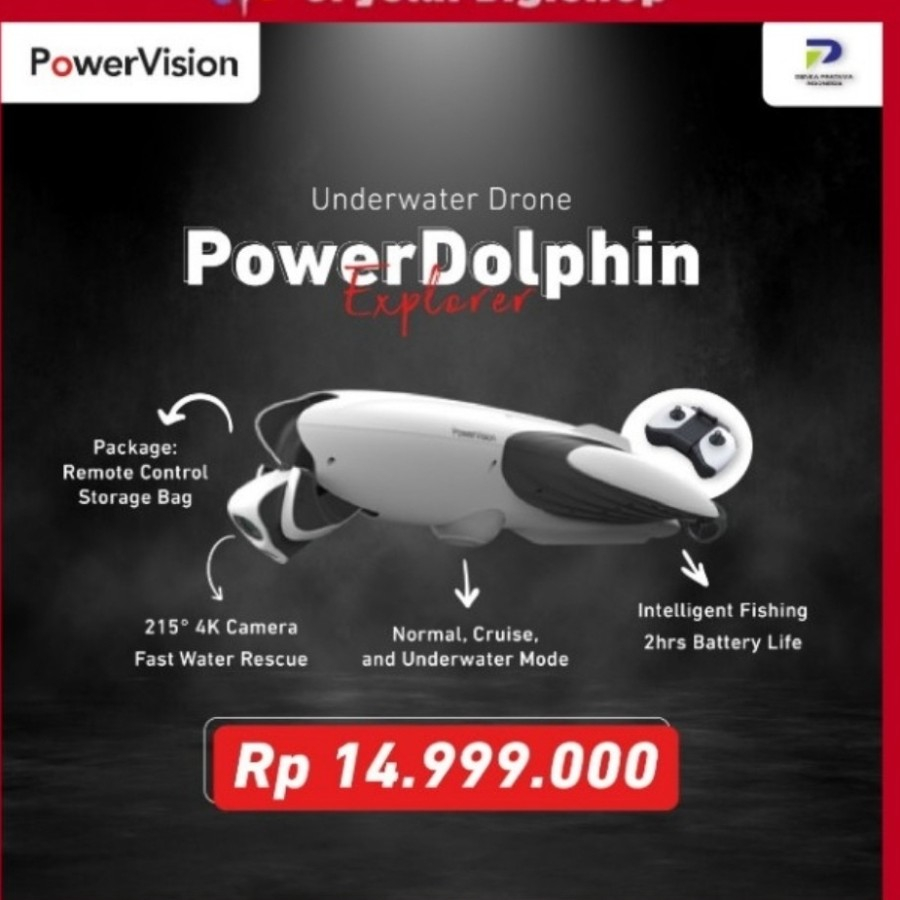 Power Vision powerdolphin Explorer Drone Underwater 4k