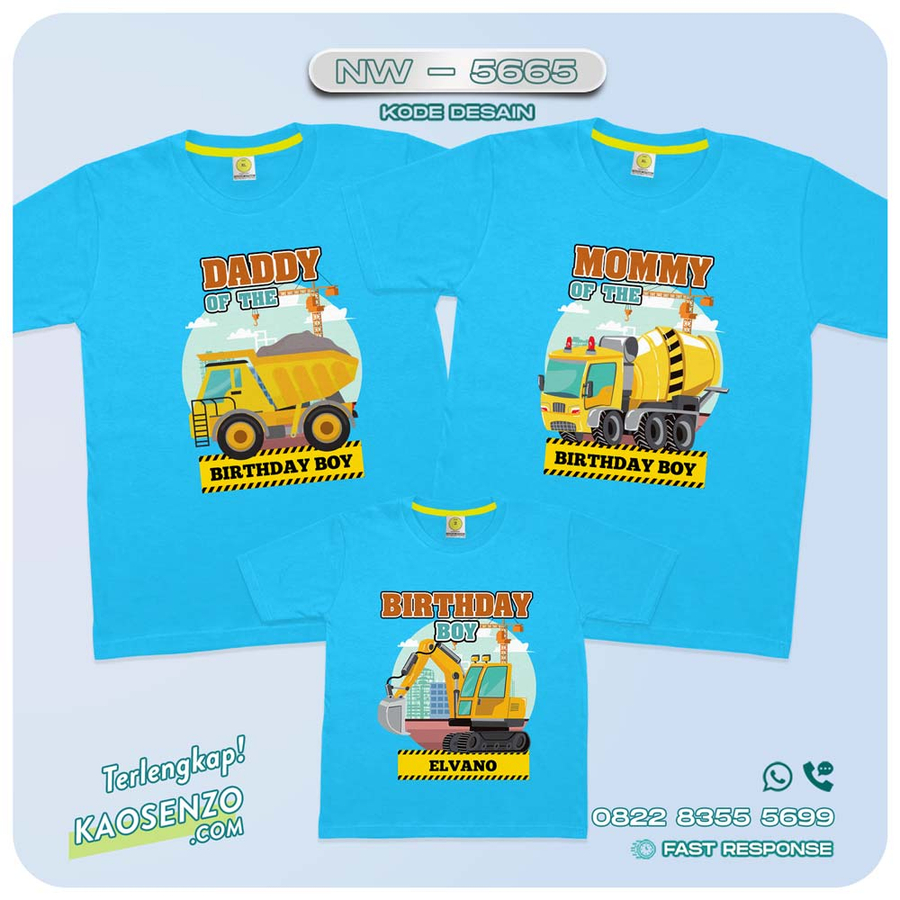 Jual Baju Kaos Couple Keluarga Keren | Kaos Family Excavator Terbaru Jual Baju Kaos Couple Keluarga Keren | Kaos Family Excavator Terbaru
