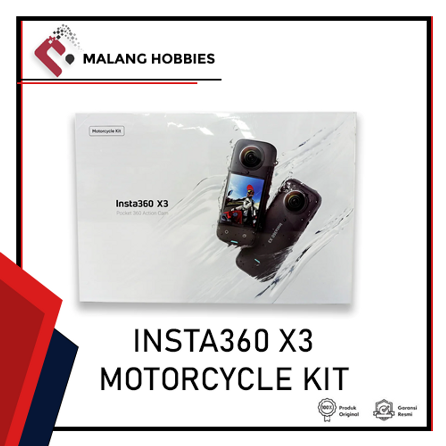 Insta360 X3 Motorcycle Kit Bundling Action Camera