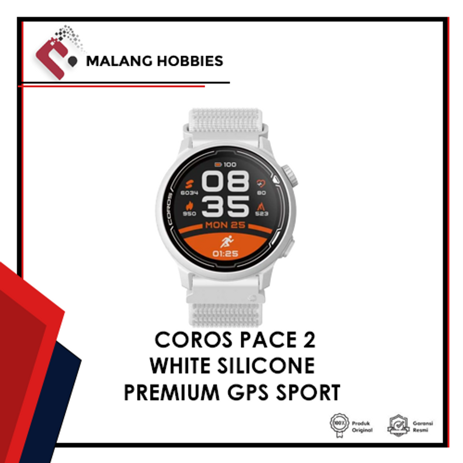 COROS PACE 2 WHITE WITH NYLON BAND
